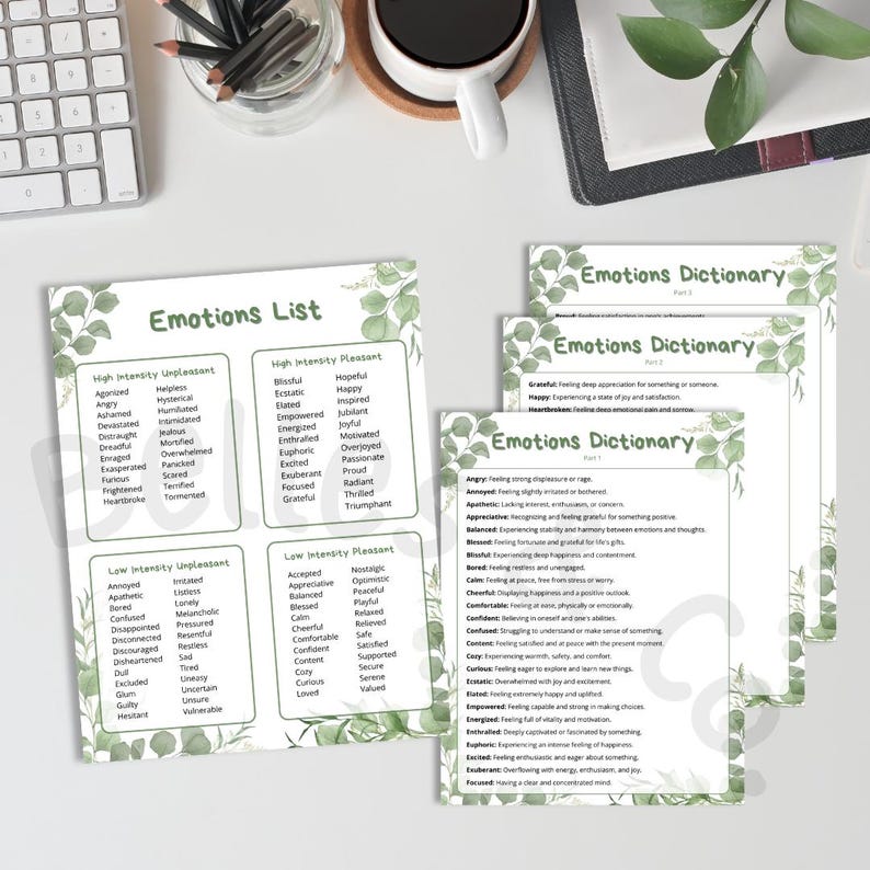 Emotion List | Feeling List | Emotions List | Feelings List | List of ...