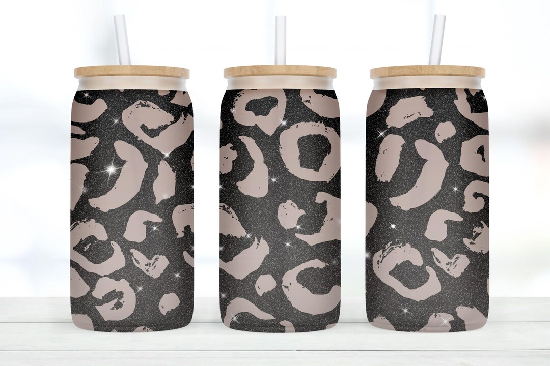 Leopard Print Libbey Cup, Leopard Print Cup, Leopard Print Coffee Cup ...