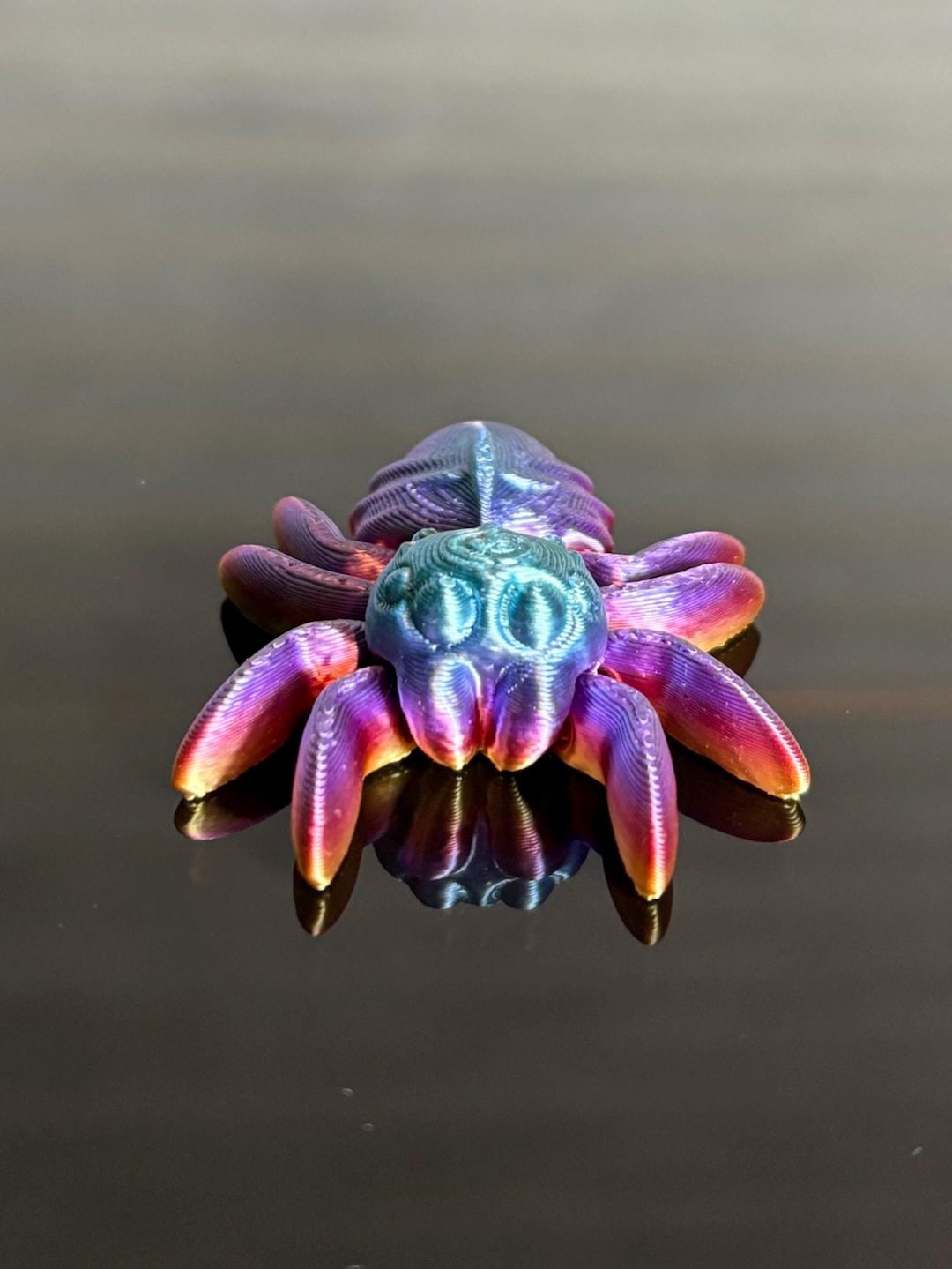 Tiny Spiders | Articulated Mini Fidget Toy | Various Multi-color | 3D ...