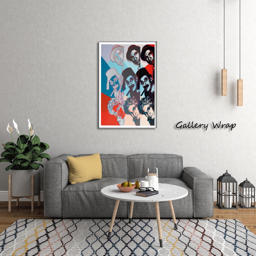 Andy Warhol the Marx Brothers Poster Print, Pop Art Wall Decor, Vintage ...