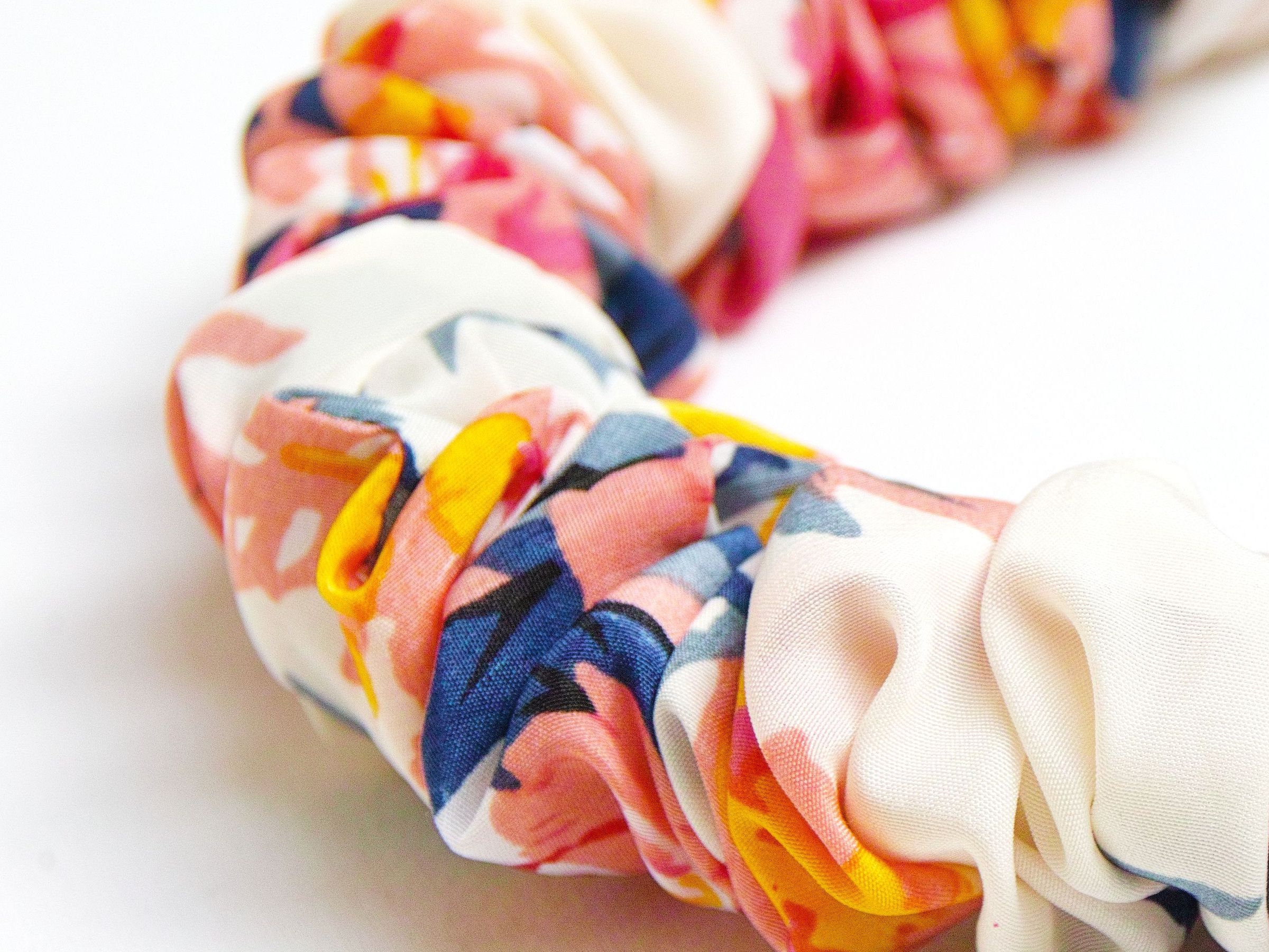 Textile necklace, statement necklace, women textile necklace, necklace ...