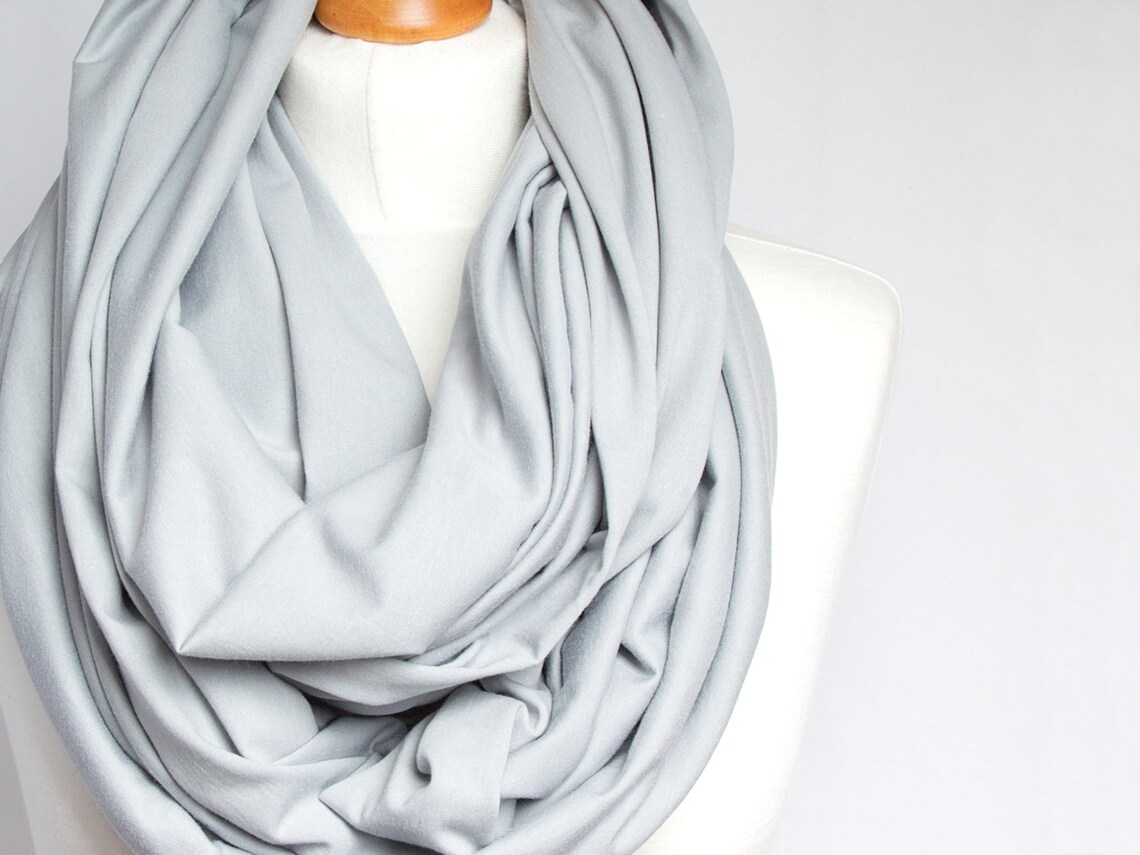 Infinity SCARF, Large Shawl Loop, Oversized Infinity Scarf, Cotton ...