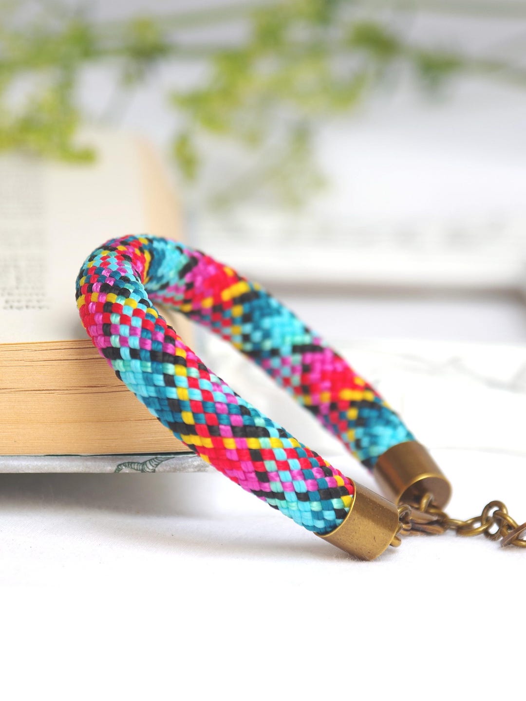 Minimalist Rope Bracelet for Women – Handmade Rope Bracelet – Boho ...