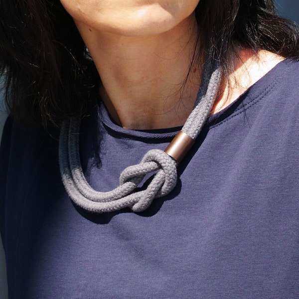 Rope Necklace - Etsy