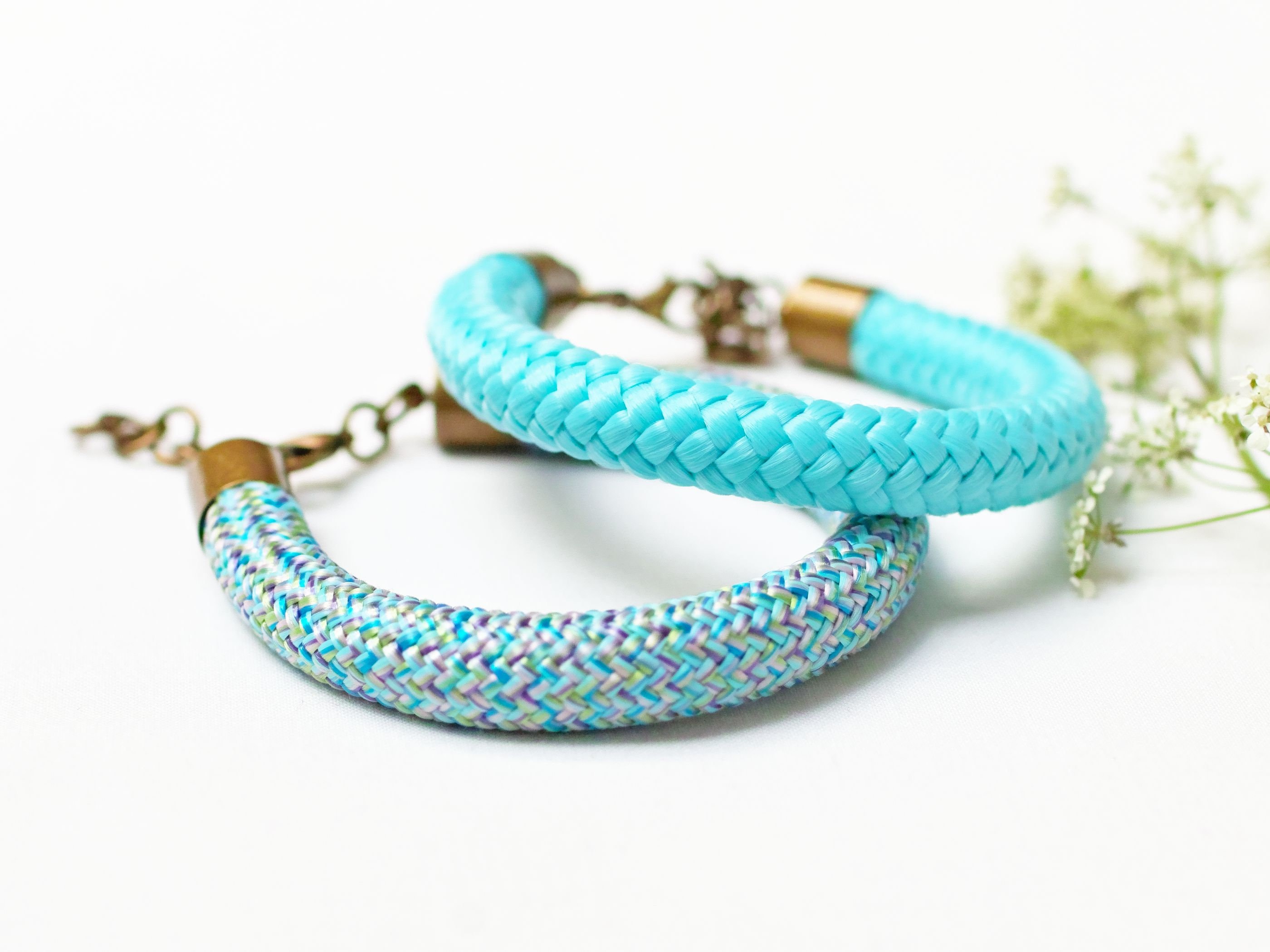 Rope Colorful Bracelets for Women Set of Two Simple Rope - Etsy Israel