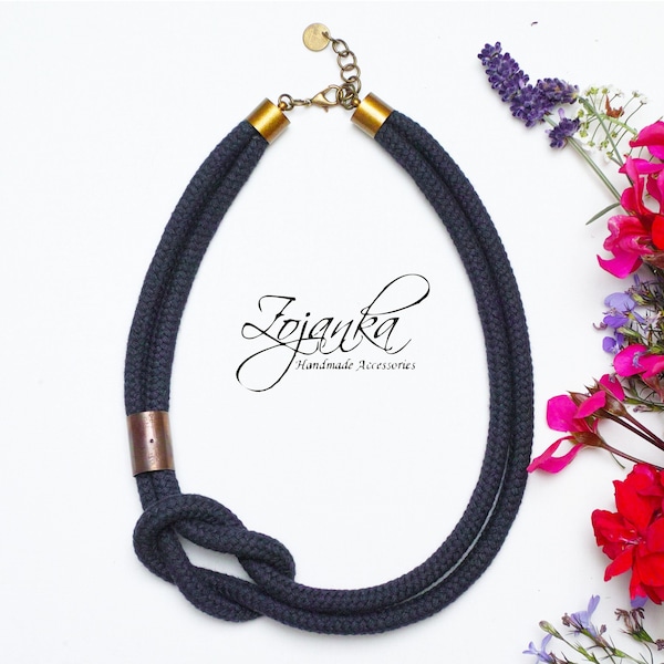 Rope Necklace - Etsy