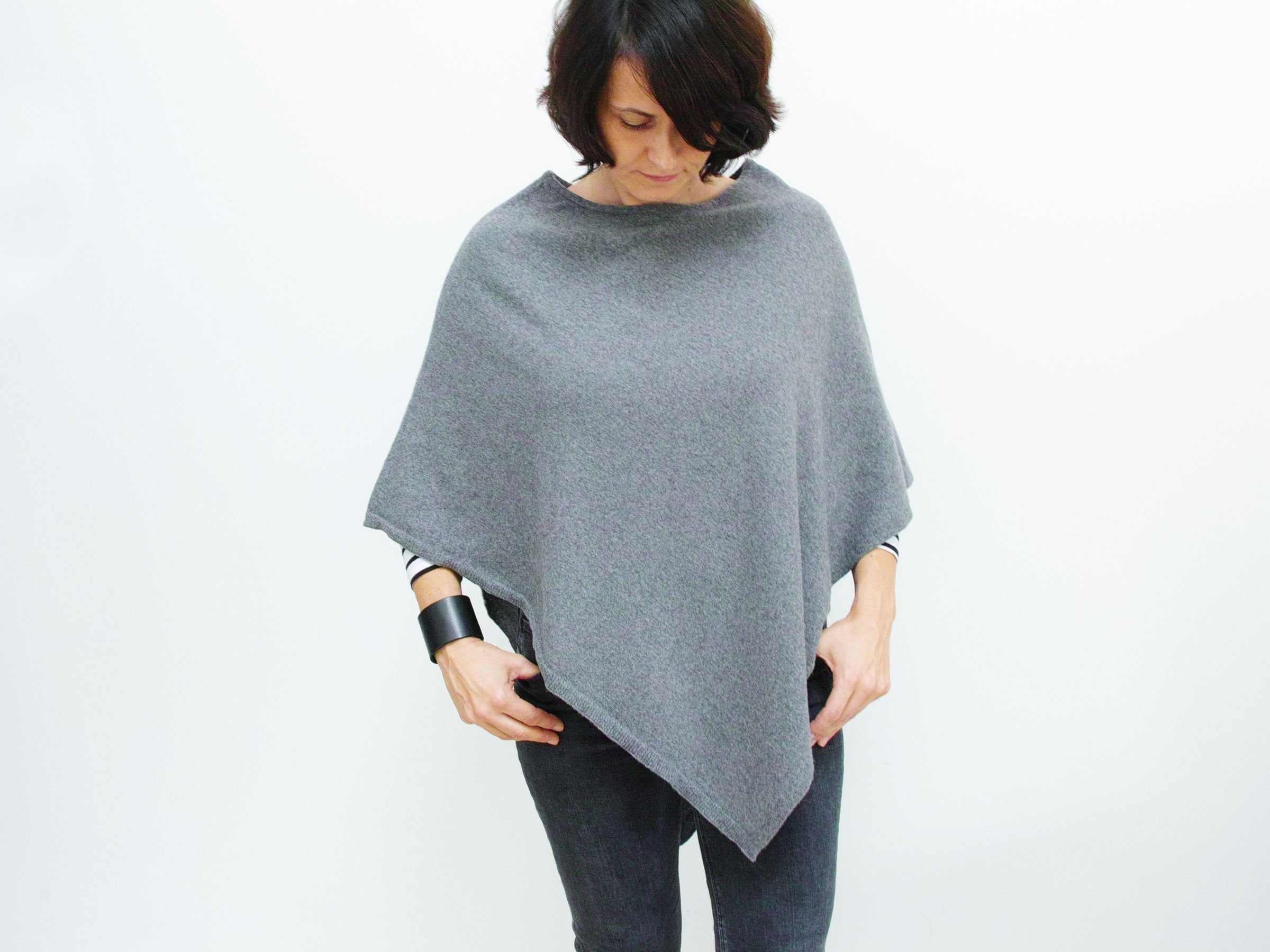 PONCHO wrap for women, poncho cape, gift ideas, travel poncho wool ...