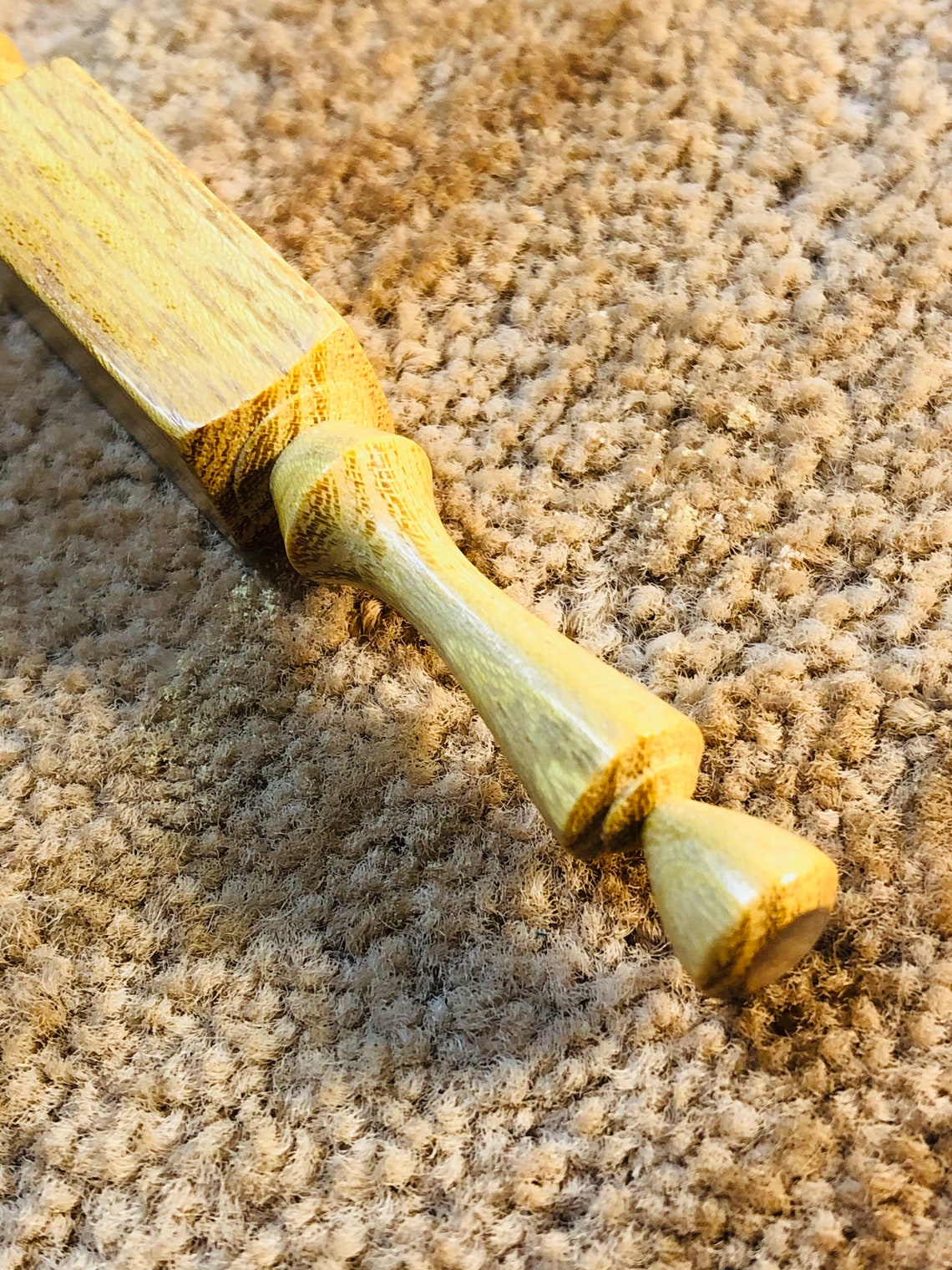 Laying Tool Made of Osage Orange Wood With Abalone Accent. - Etsy