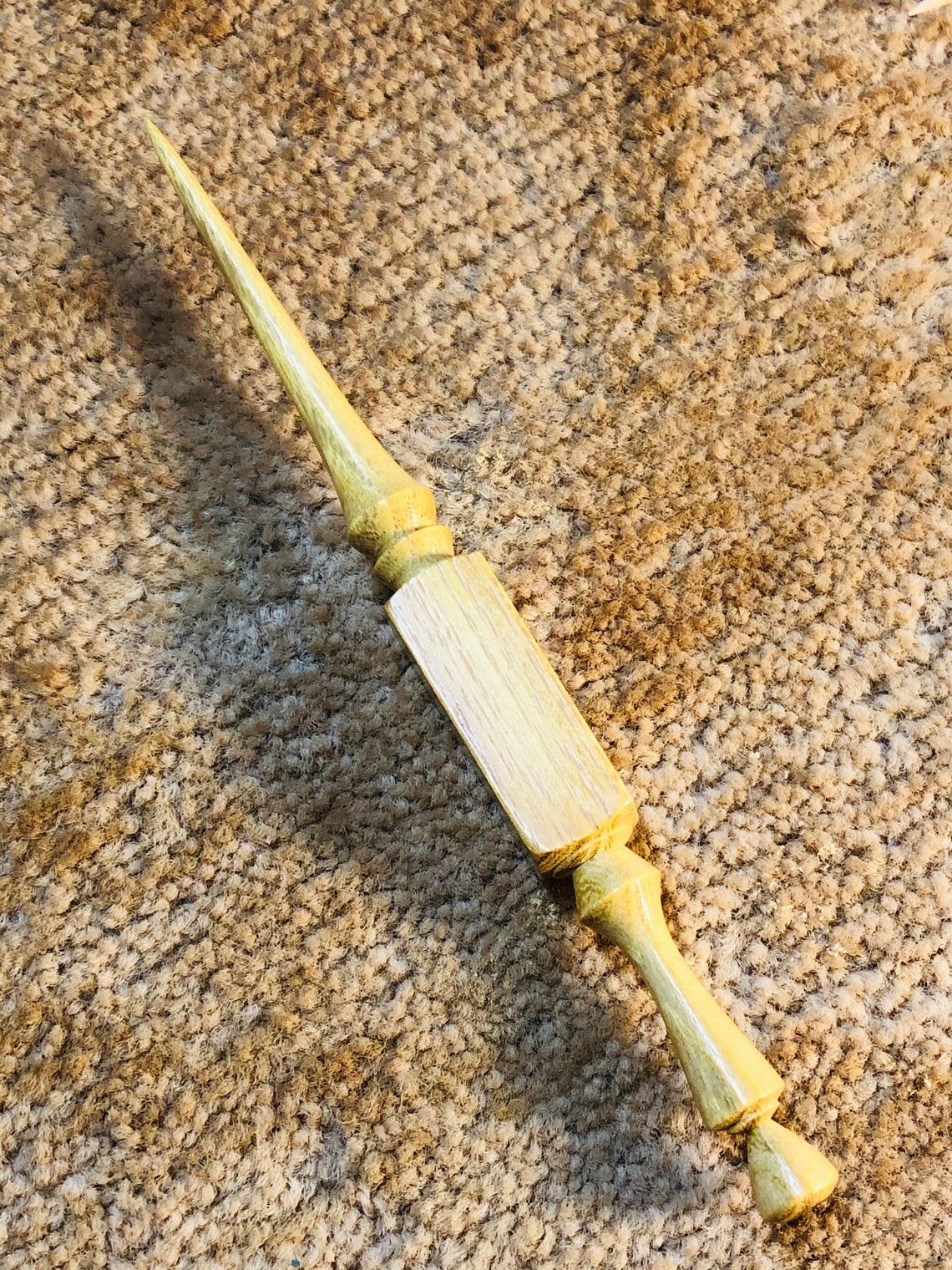 Laying Tool Made of Osage Orange Wood With Abalone Accent. - Etsy