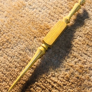 Laying Tool Made of Osage Orange Wood With Abalone Accent. - Etsy