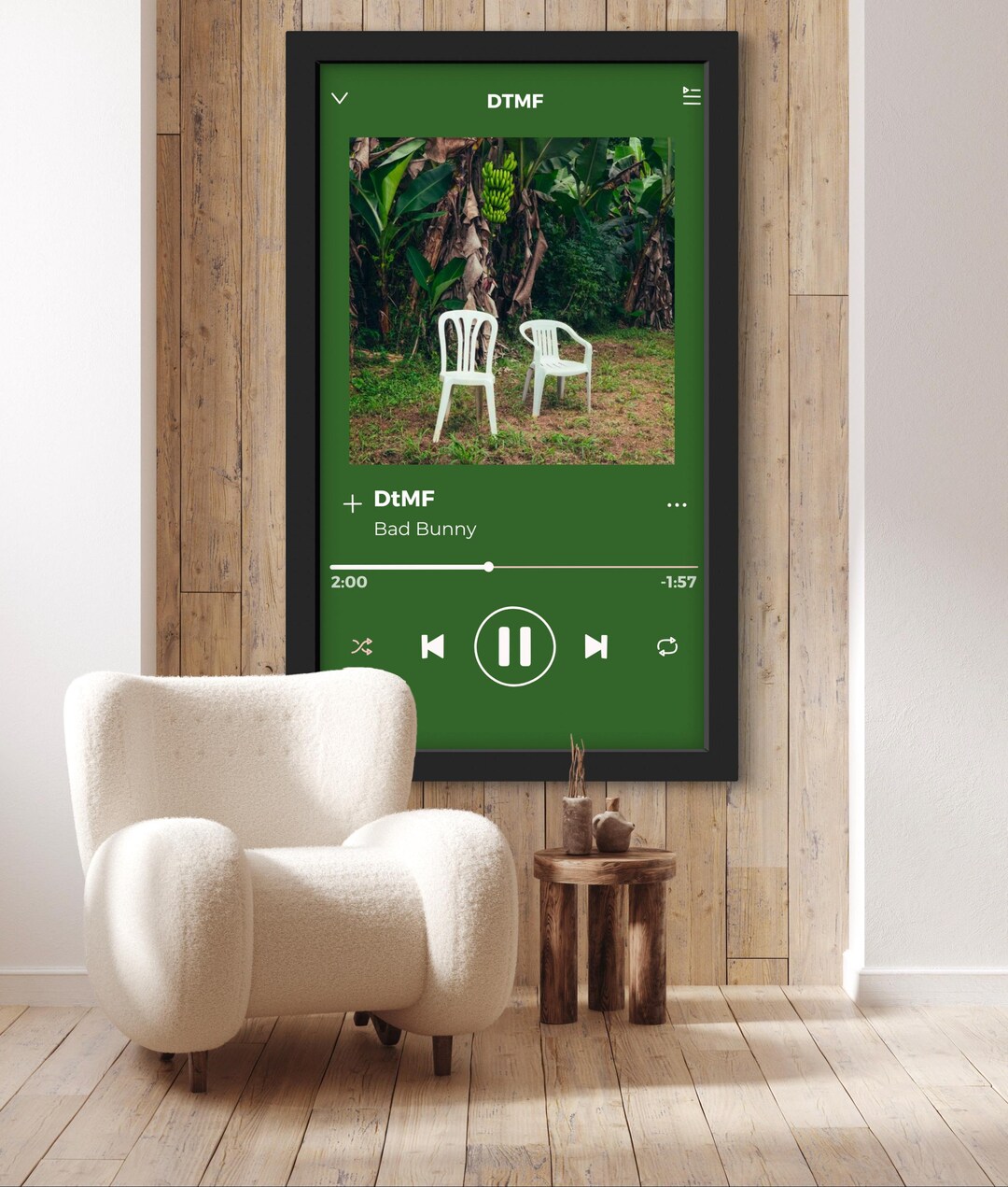 Bad Bunny Debí Tirar Más Fotos Poster - Music Poster - Wall Art ...