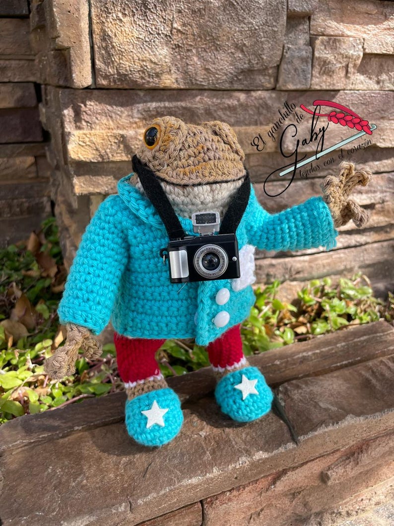 Sapo Concho Amigurumi, Frog, Bad Bunny, Crochet, Sapito, Bad Bunny Frog ...