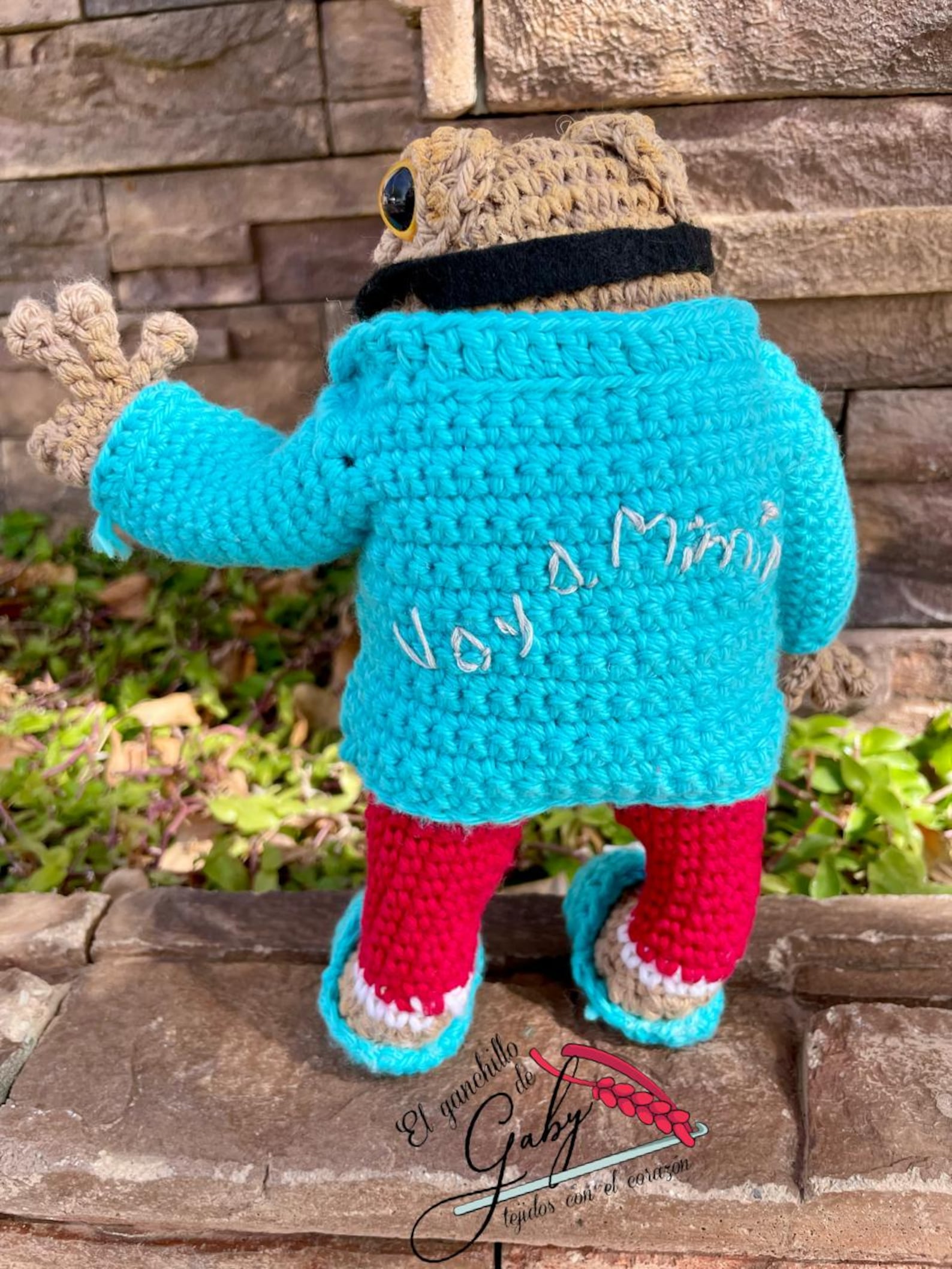 Sapo Concho Amigurumi, Frog, Bad Bunny, Crochet, Sapito, Bad Bunny Frog ...