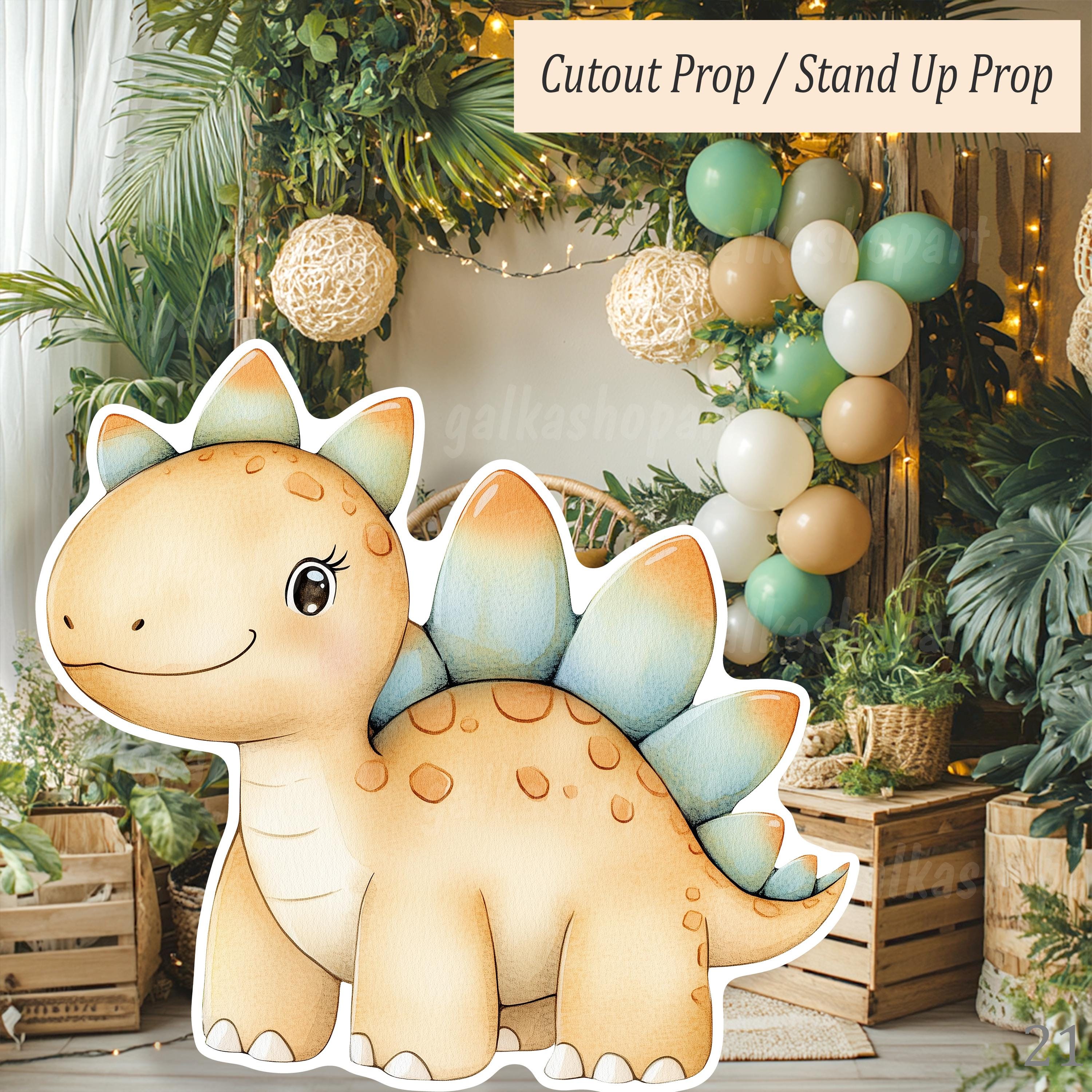 Printable Stegosaurus, Stand up Prop, Big Cute Dinosaur Cutout Decor ...