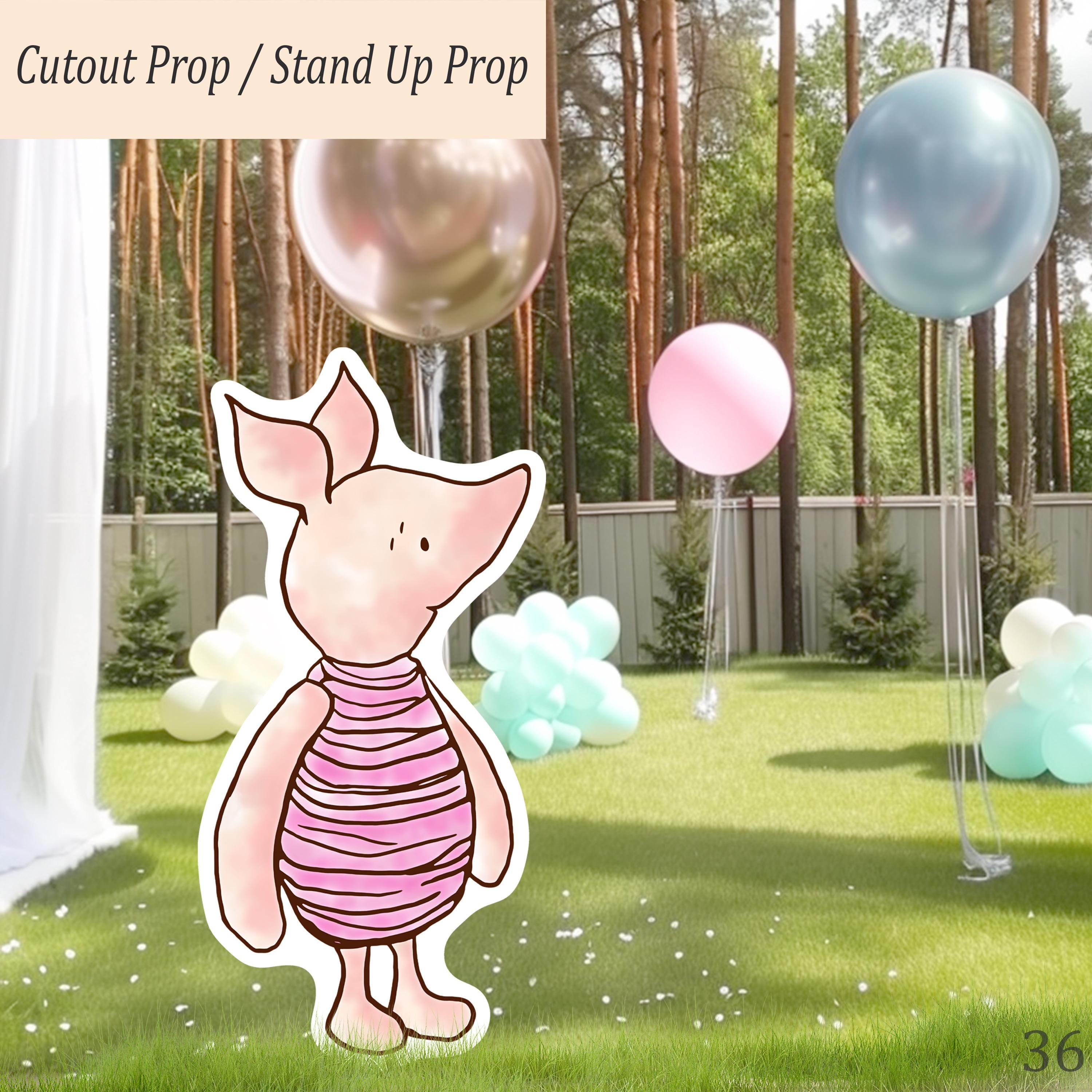 Piglet From Classic Winnie the Pooh Story: Big Downloadable Cutout ...