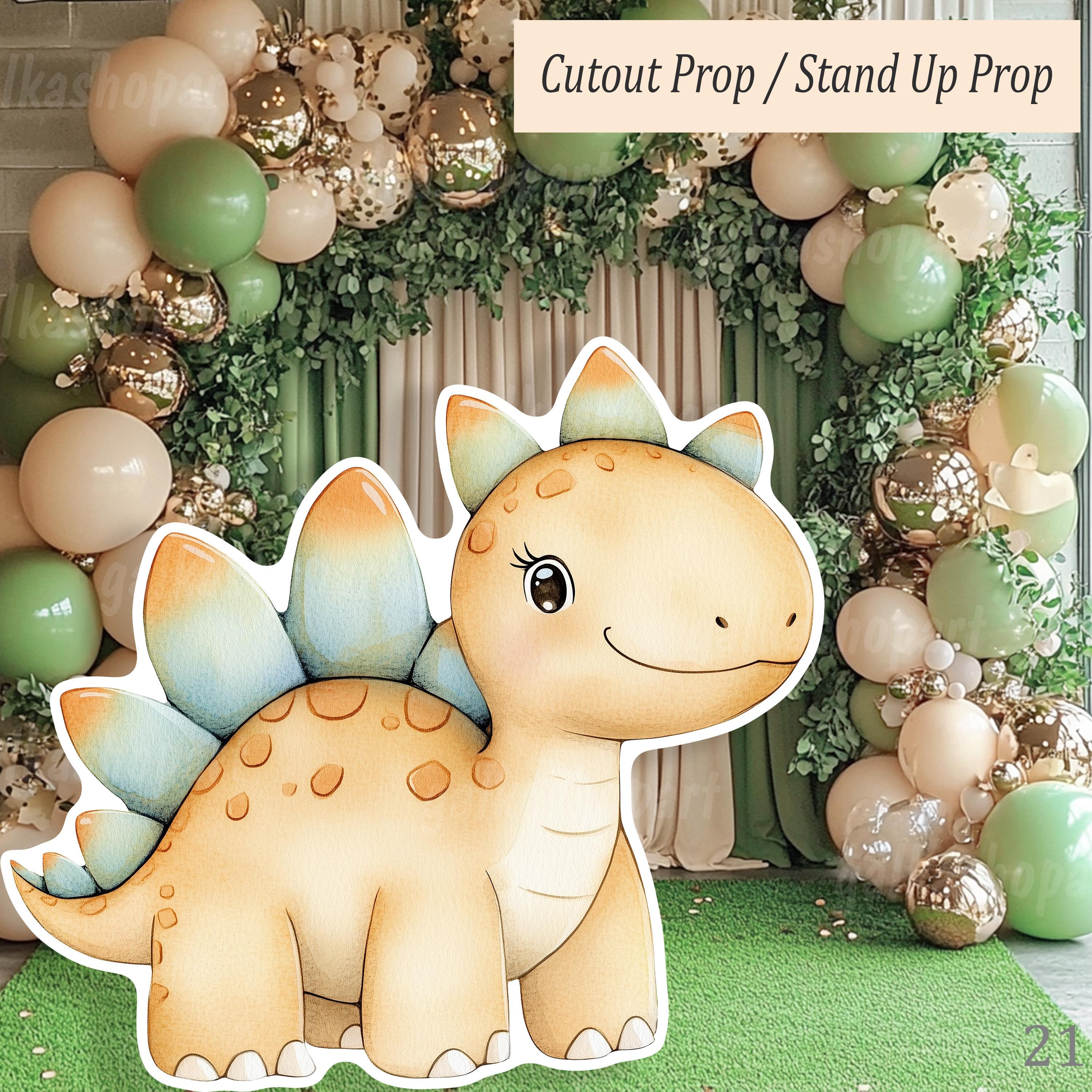 Printable Stegosaurus, Stand up Prop, Big Cute Dinosaur Cutout Decor ...