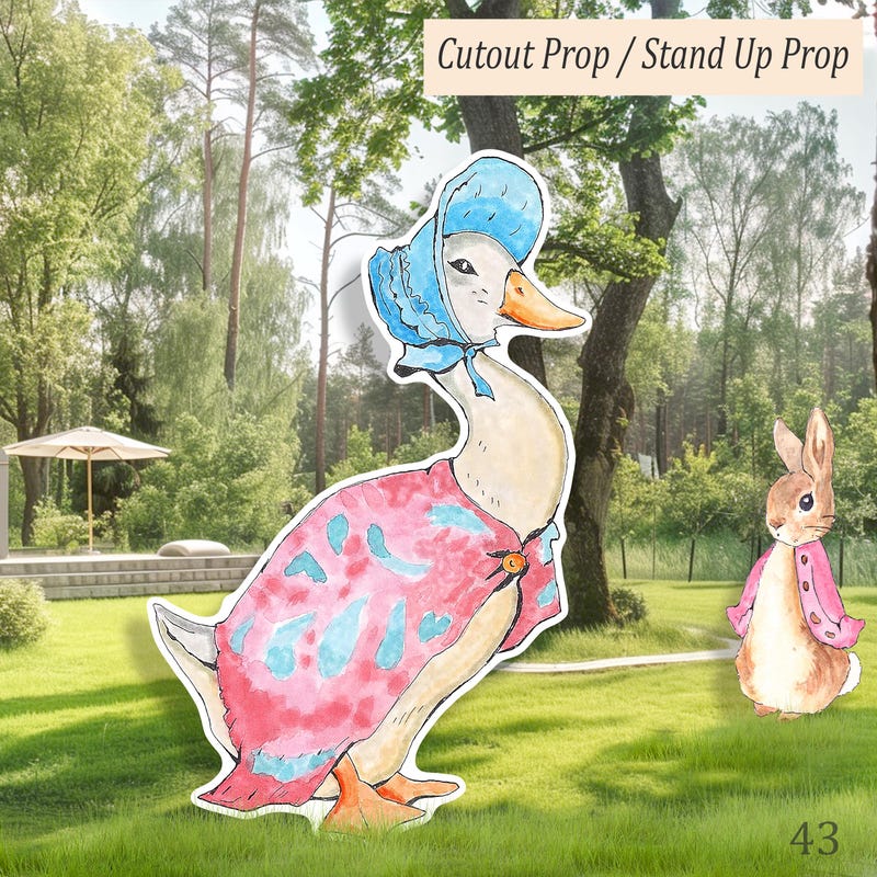 Peter Rabbit Cutout - Etsy