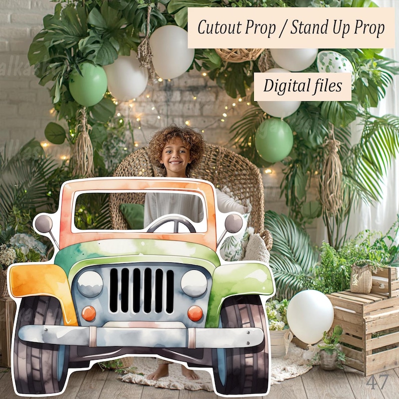 Baby Safari Standee Decor - Etsy