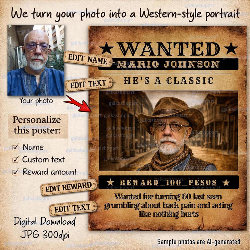 Old Western Photo Prints - Etsy