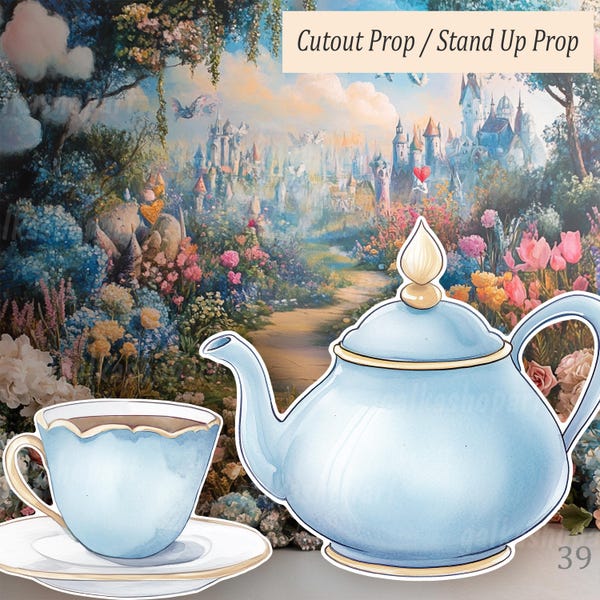 Large Tea Cup Prop - Etsy