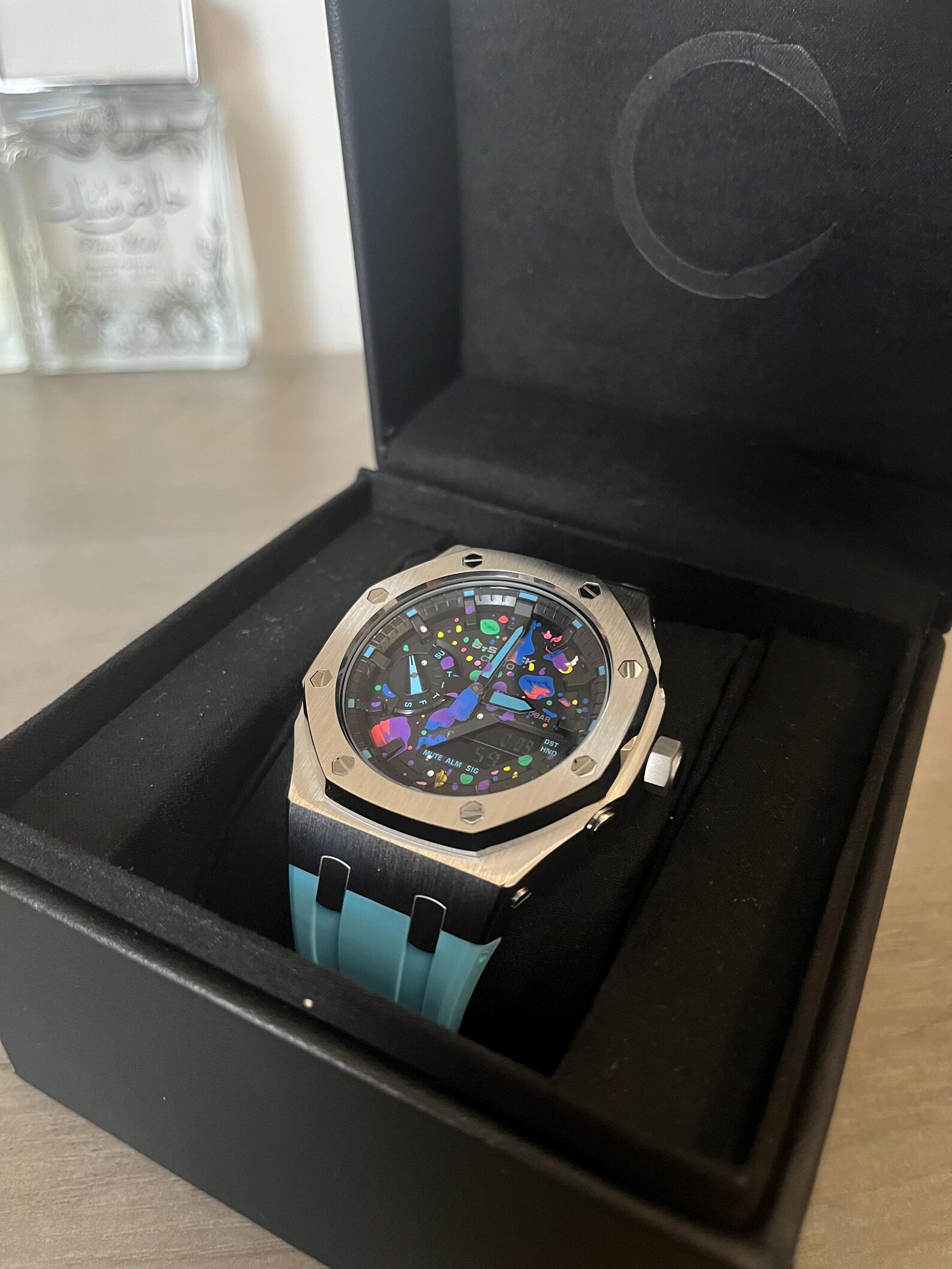 Casio G-shock GA2100 Casioak Custom Paint Splatter Effect Dial Gifts ...