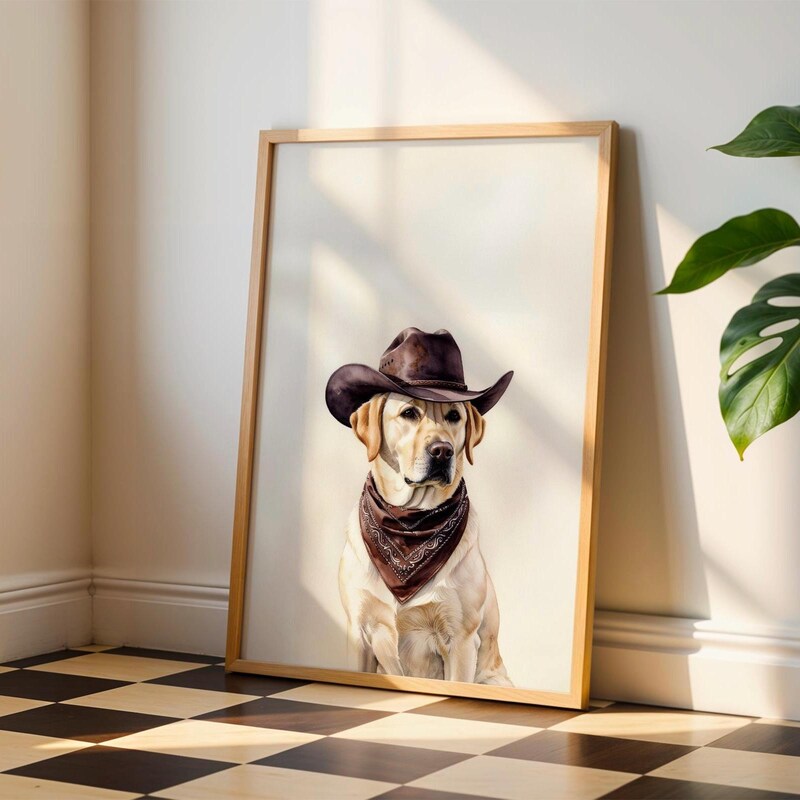Yellow Lab Painting - Etsy