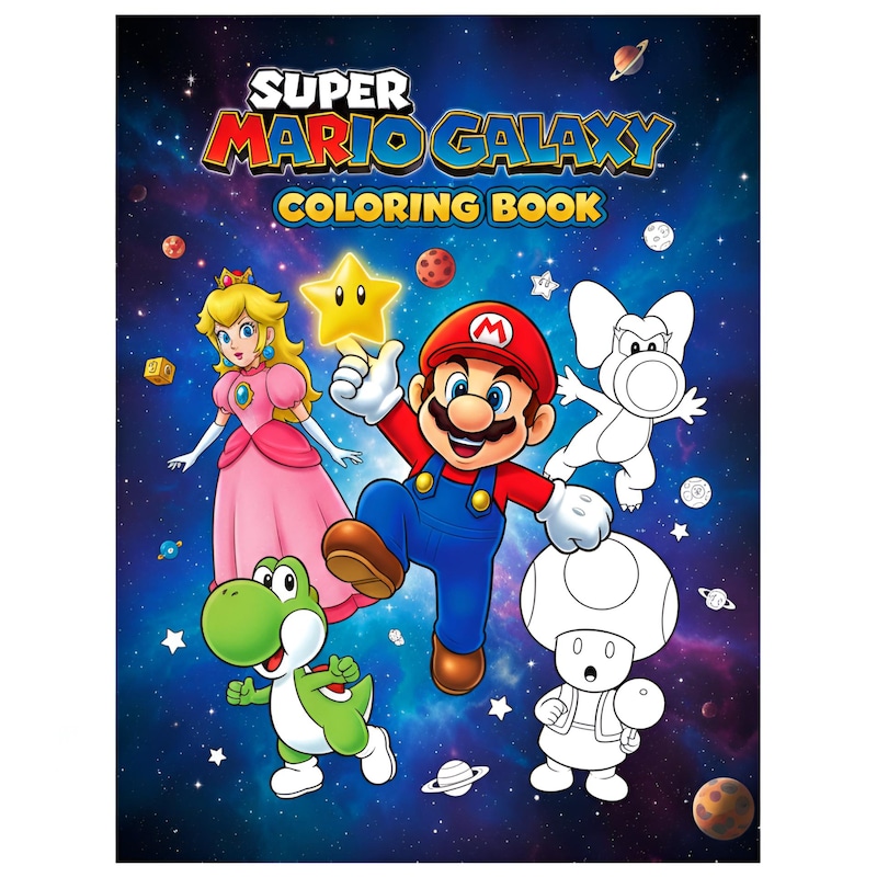 Printable Mario Activities - Etsy