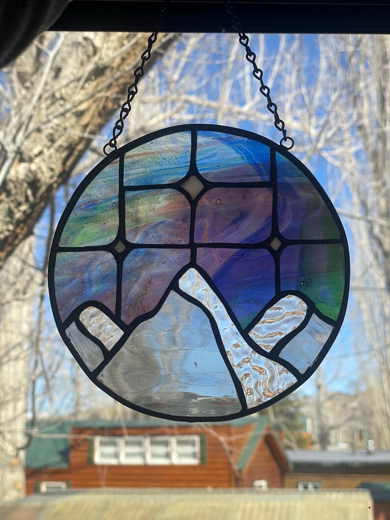 ACOTAR - Velaris Mountains Stained Glass Sun Catcher - Night Court ...