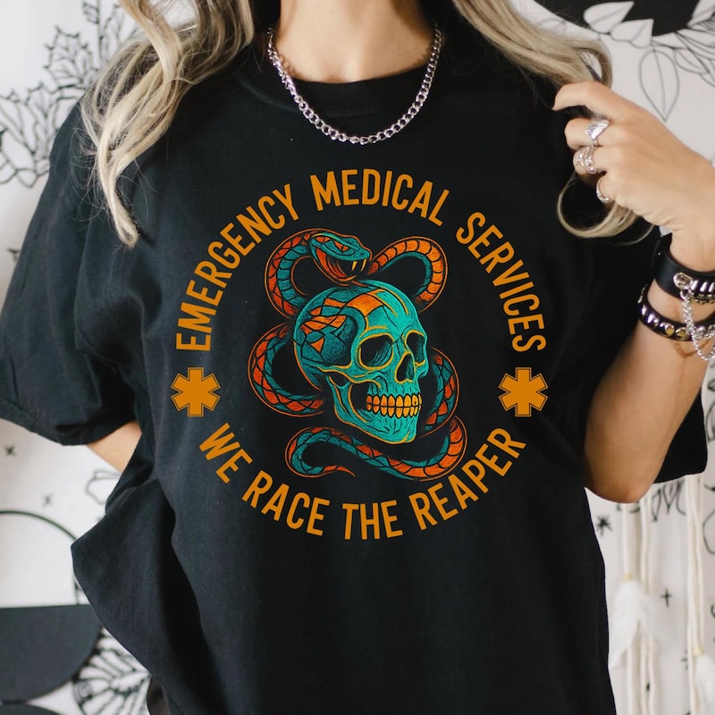 Nurse Skull Apparel - Etsy