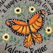 MEMORIAL Garden Stone, Personalized Memorial Stone, Butterfly, Garden ...