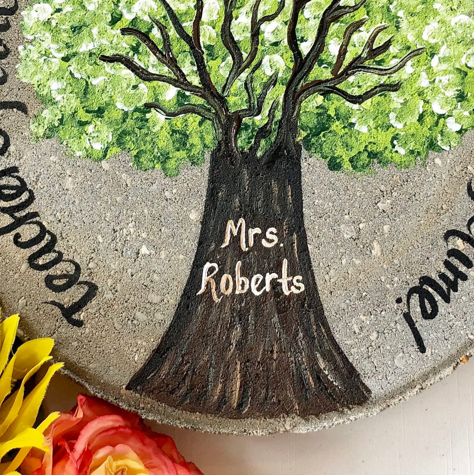 RETIREMENT GIFT, Painted Stepping Stone, Retirement Gifts, Painted ...