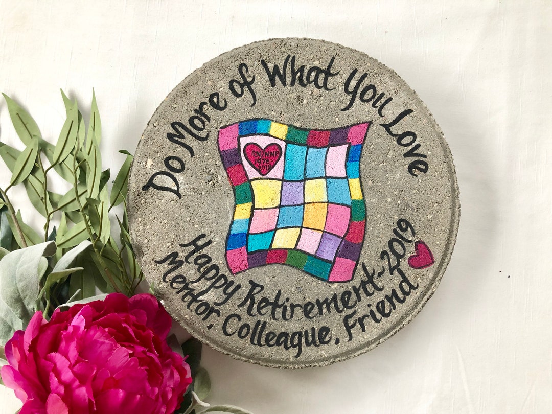 QUILT Gift, Seamstress Gift, Retirement Gifts, Painted Quilt, Nurse ...