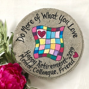 QUILT Gift, Seamstress Gift, Retirement Gifts, Painted Quilt, Nurse ...