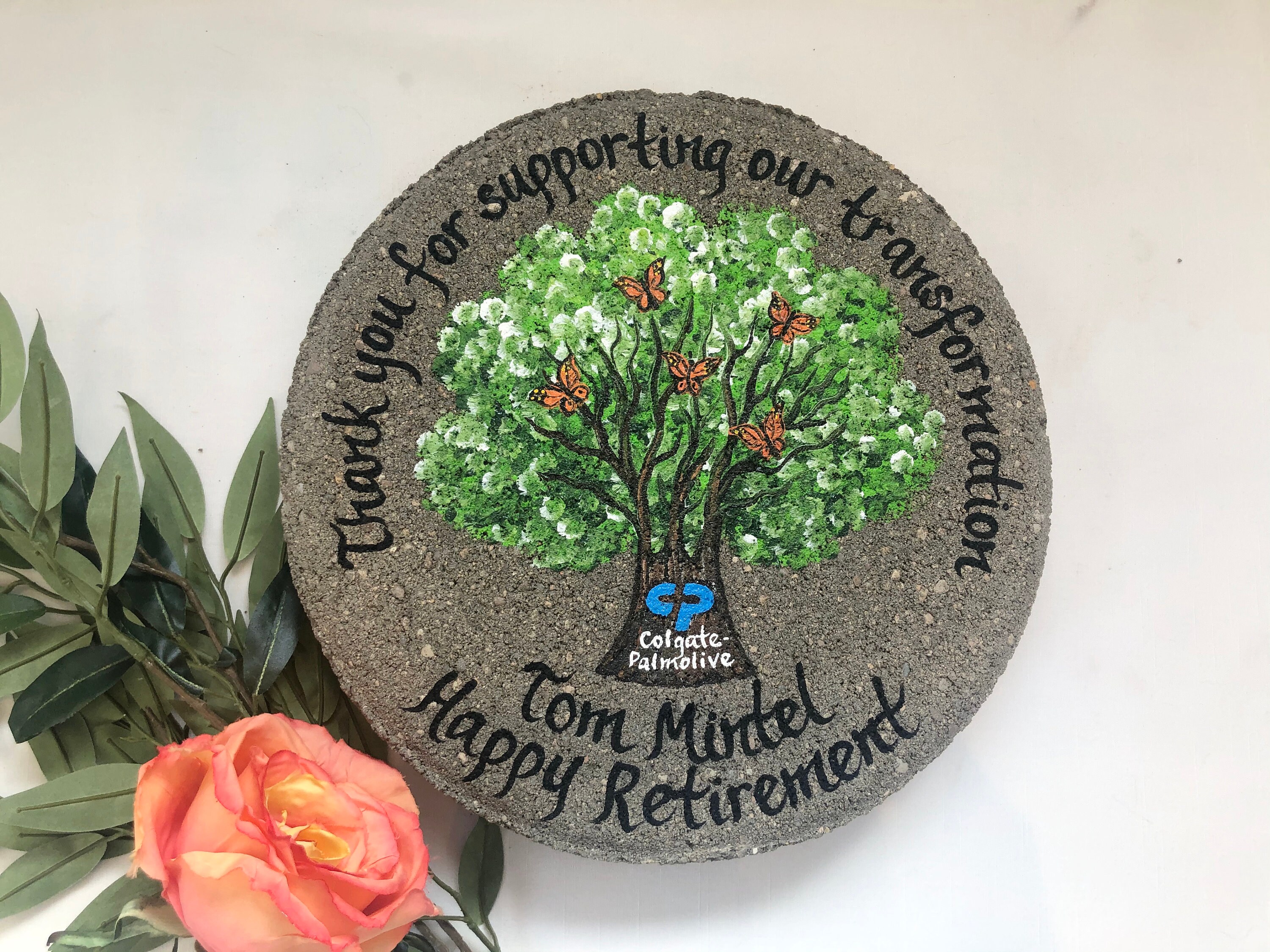 RETIREMENT GIFT, Retirement Gifts for Men, Painted Stepping Stone ...