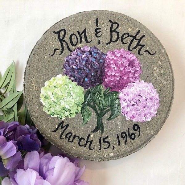 Personalized Stepping Stone - Etsy