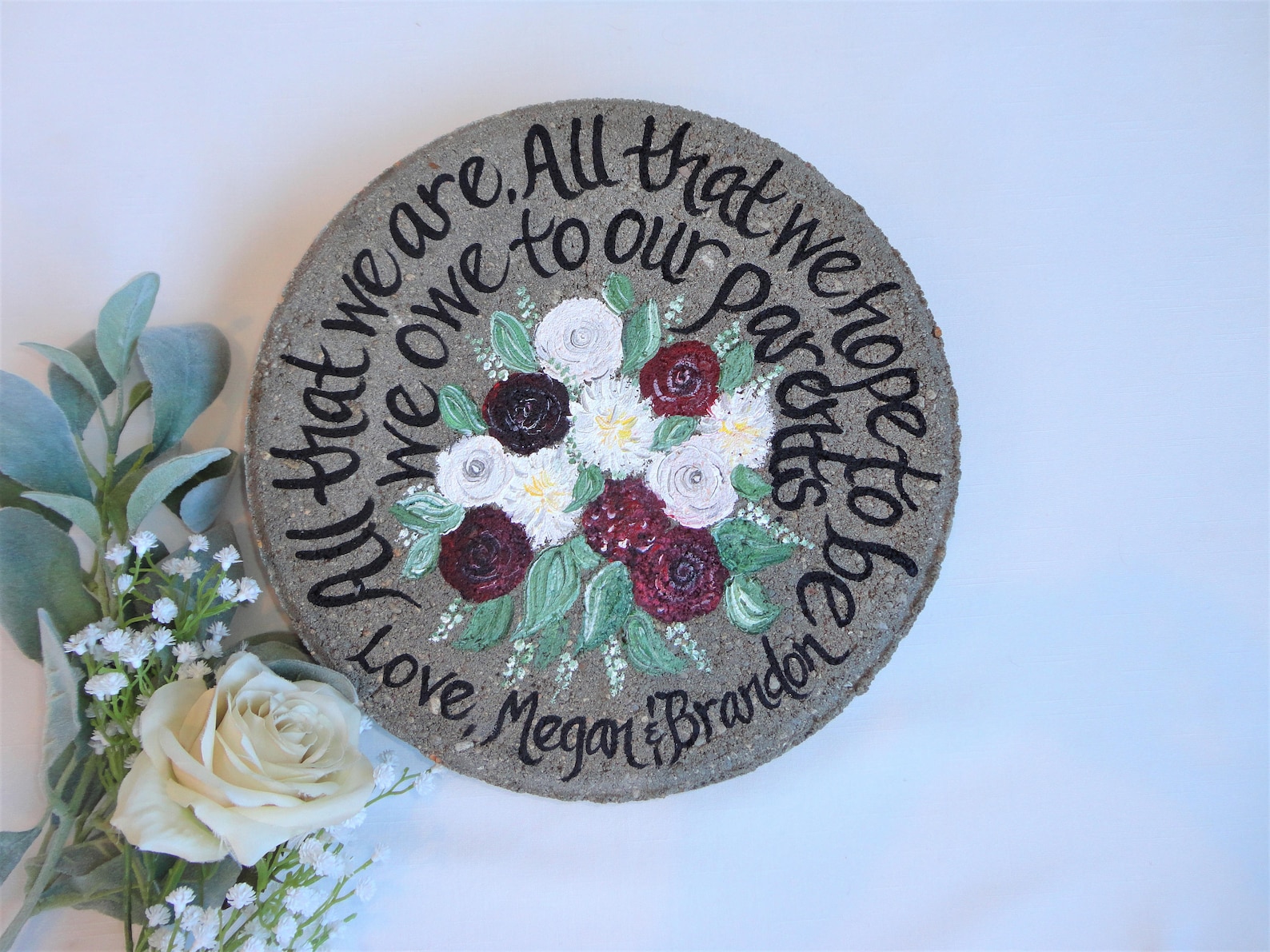 EXACT FLOWER REPLICA, Parents of the Bride Gift, Mother of the Bride ...