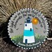 LIGHTHOUSE Hand Painted MEMORIAL Stepping Stone, Memorial Gift, Fathers ...