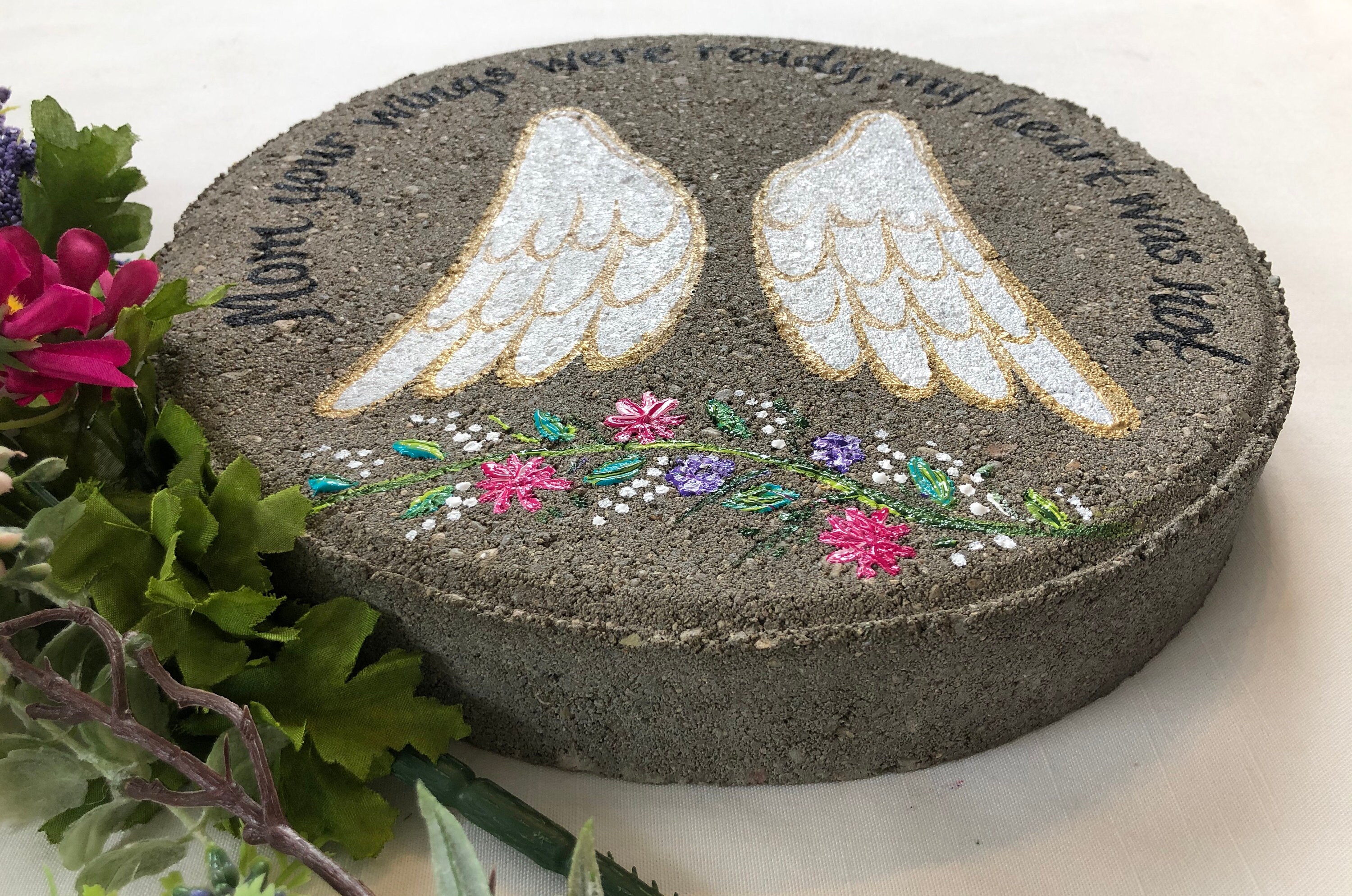 ANGEL WINGS Mom Memorial Gift - CHILD Memorial - Memorial Gifts ...