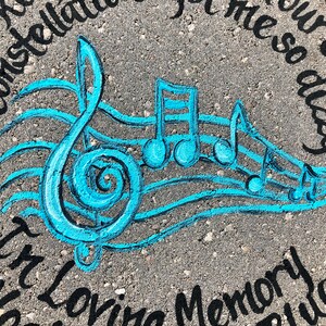 Music Notes Memorial Stone, Music Stepping Stone, Mother’s Day, the ...