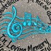 Music Notes Memorial Stone Music Stepping Stone Mothers - Etsy