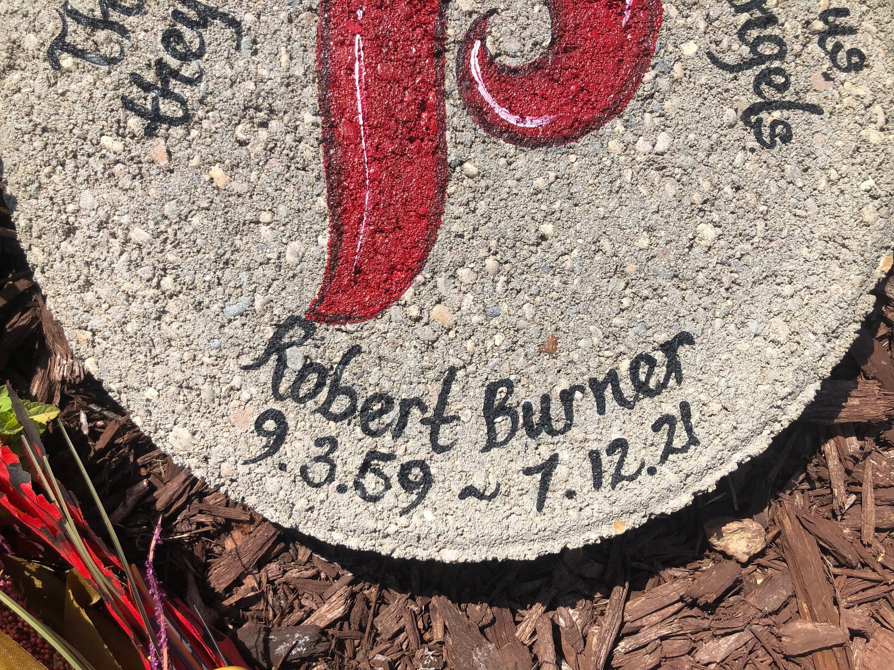 Phillies Baseball Memorial Stone: Personalized Sports Fan Gift, 12 ...