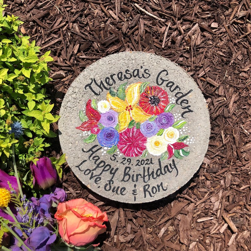 Personalized Garden Stone - Etsy