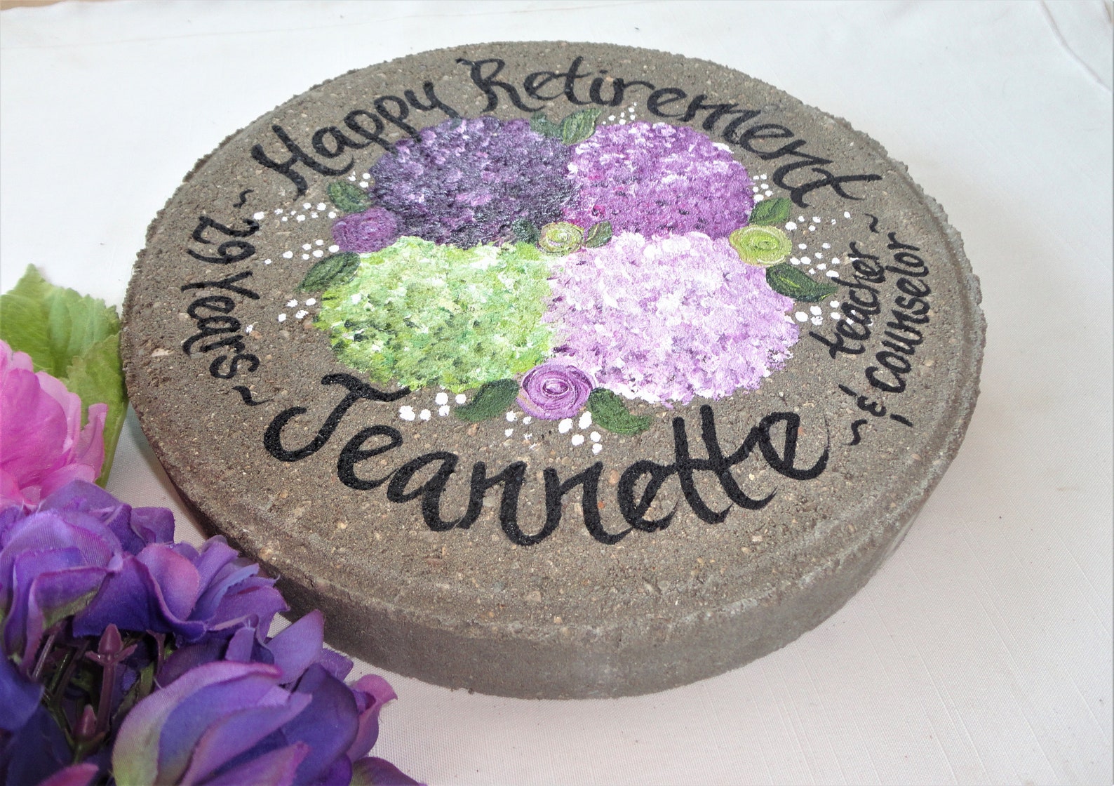 RETIREMENT GIFT, Retirement Gift Ideas, Retirement Garden Stone ...