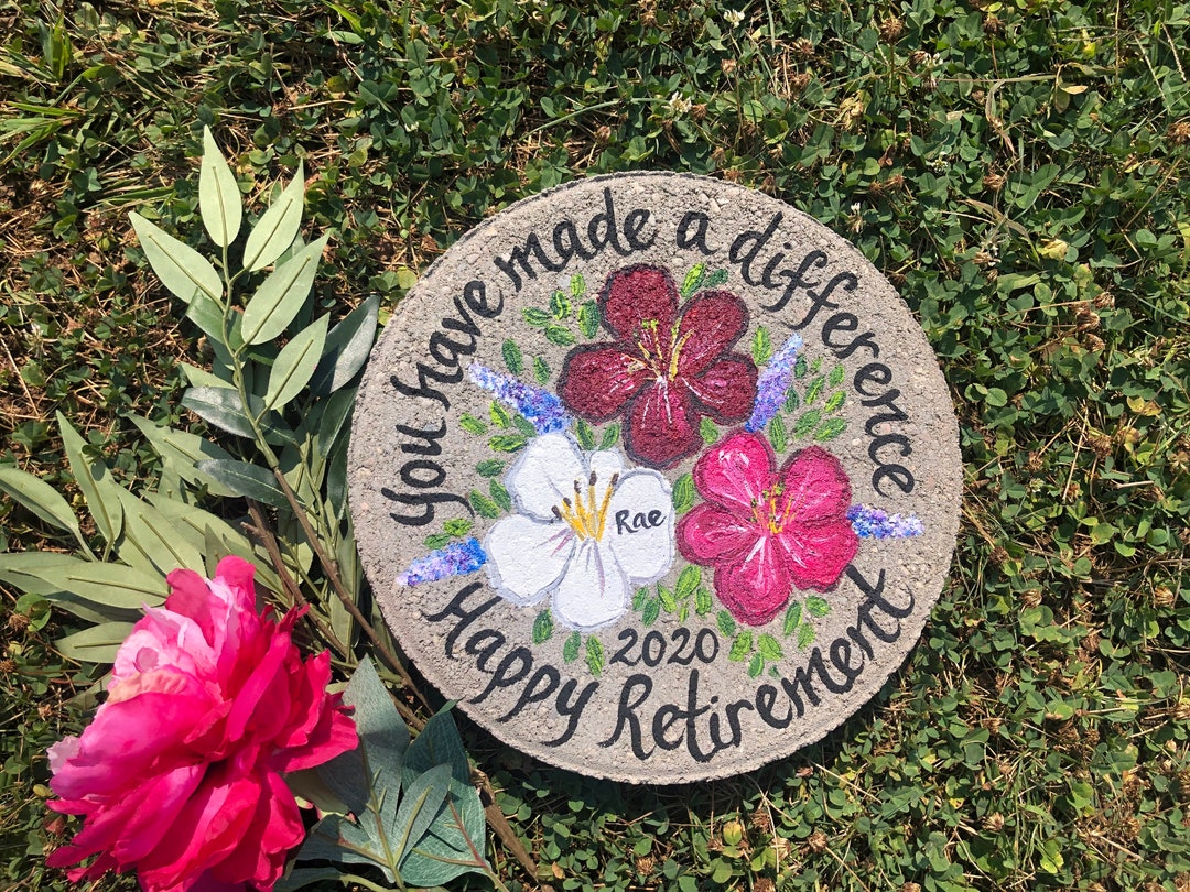 RETIREMENT Gift Ideas, HIBISCUS Flower Retirement Gifts for Women ...