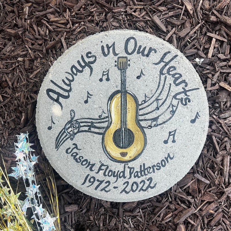 Memorial Garden Stone - Etsy