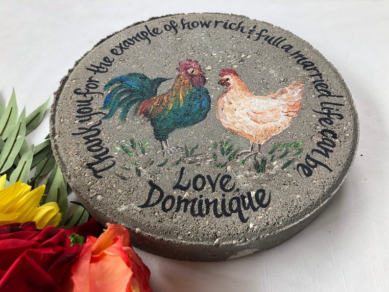 Rooster & Hen, Wedding Gift for Parents, Mother of the Bride Gift ...