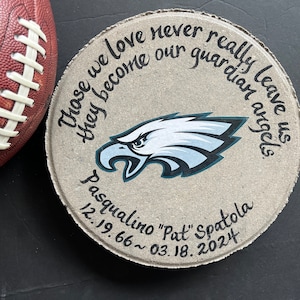 Philadelphia Eagles Memorial Garden Stone - Handmade Sympathy Gift - Etsy