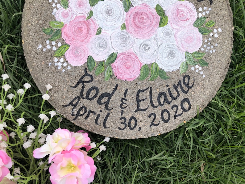 ANNIVERSARY GIFT - Anniversary Stone - Wedding Gift, Bride & Groom Gift ...