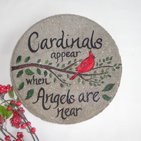 Hand Painted Cardinal - Etsy