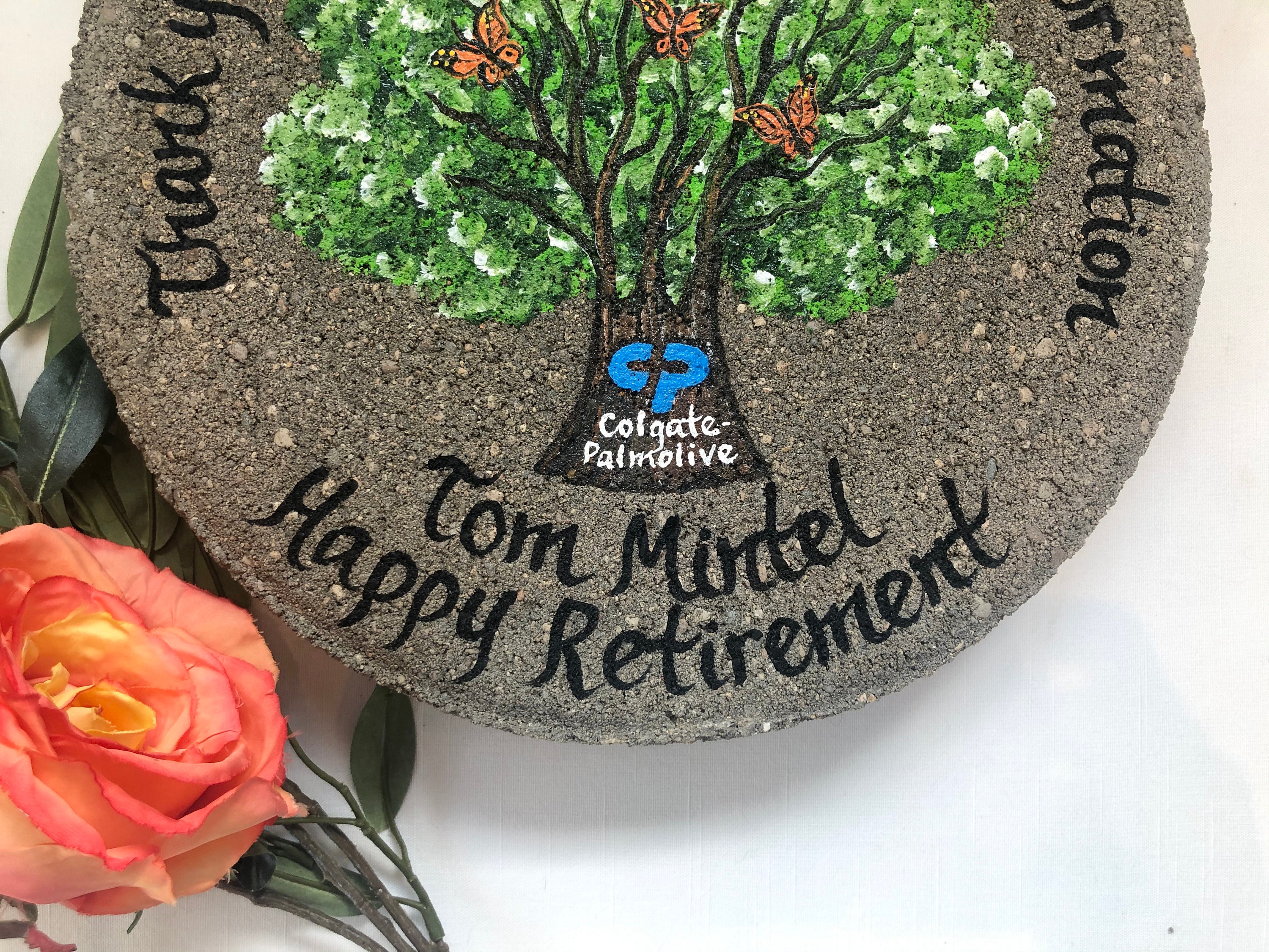 RETIREMENT GIFT, Retirement Gifts for Men, Painted Stepping Stone ...